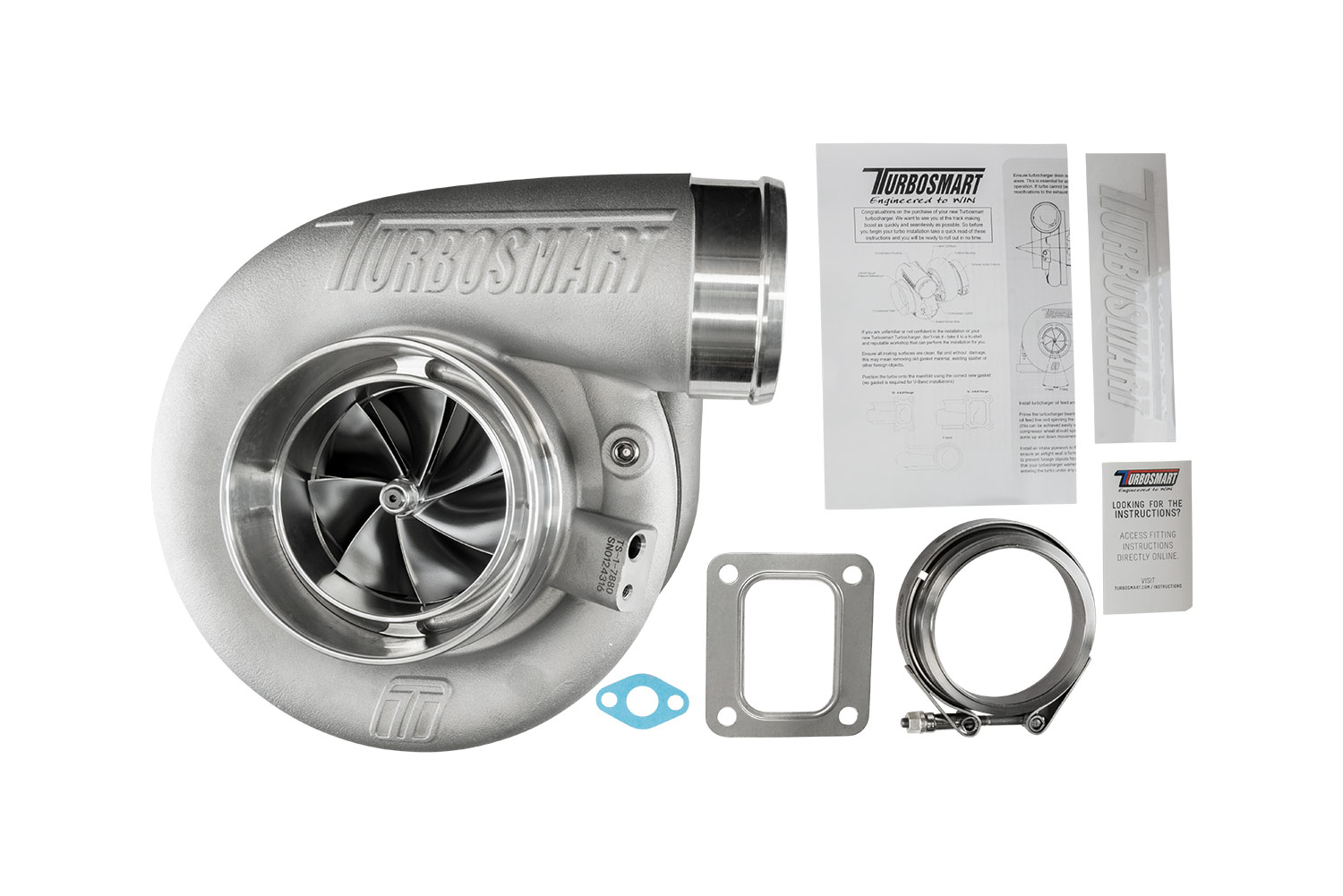 TS-1 Performance Turbocharger 7880 T4 0.96AR Externally Wastegated ...